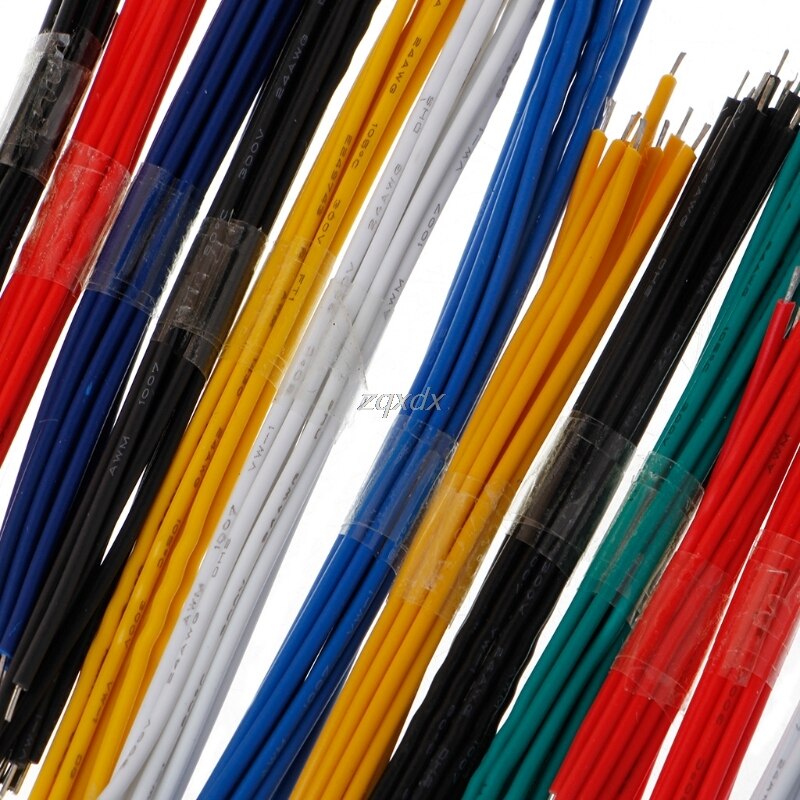 130 Pcs 13 Wert 24AWG Breadboard Jumper Kabel Drah... – Vicedeal