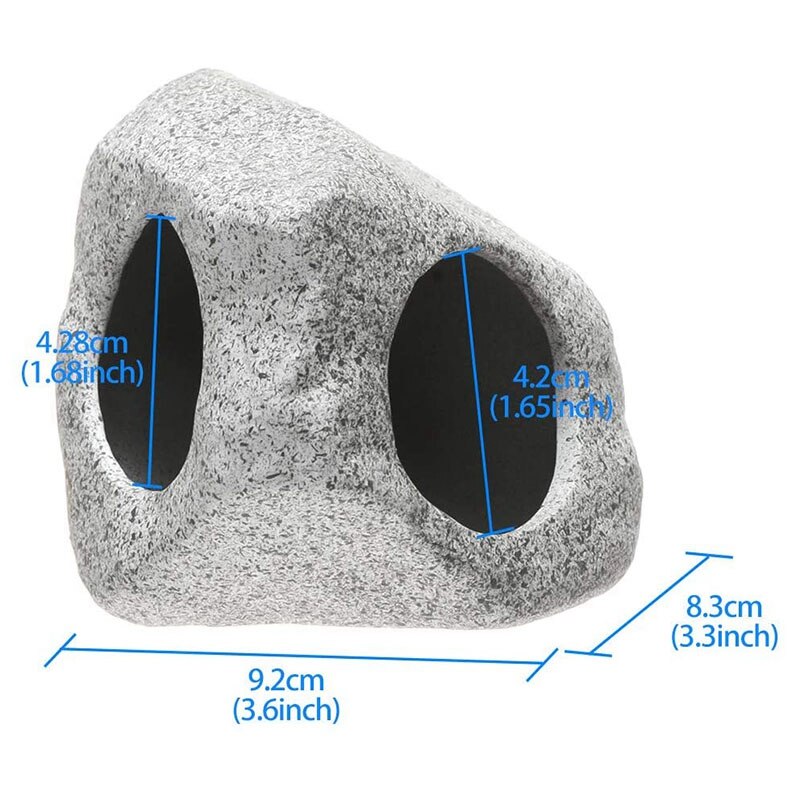 Cave Aquarium Decoration Breeding Shelter Rock Sto... – Grandado