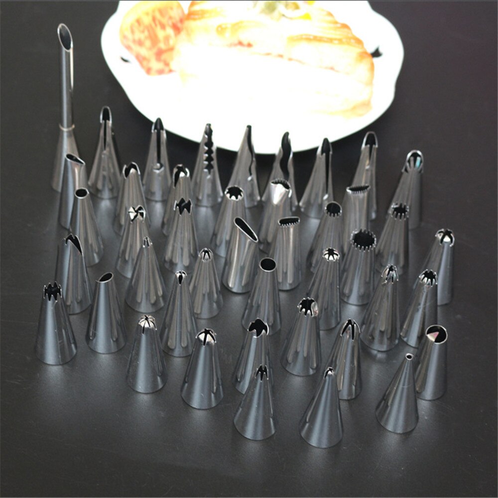 67 PCS Round Piping Tip Decorating Mouth Nozzle Pa... – Grandado