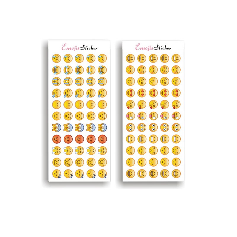 1pc Yellow Toy Sticker Mixture Stickers Facial Sti... – Vicedeal