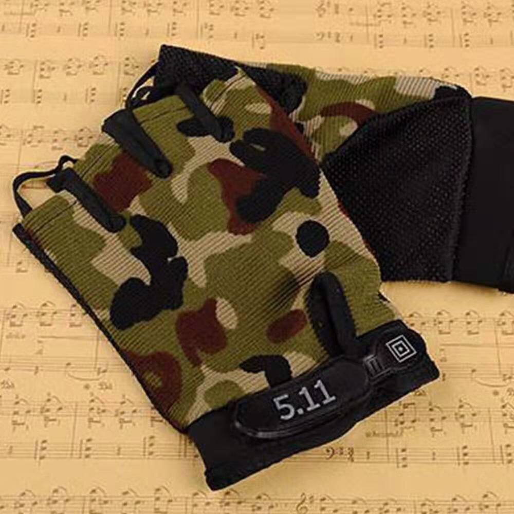 511 Half Finger Glove Outdoors Ride Anti-Slide Tac... – Grandado