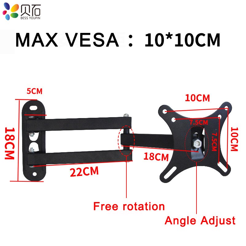 Suporte de parede para monitor, suporte de parede ... – Grandado