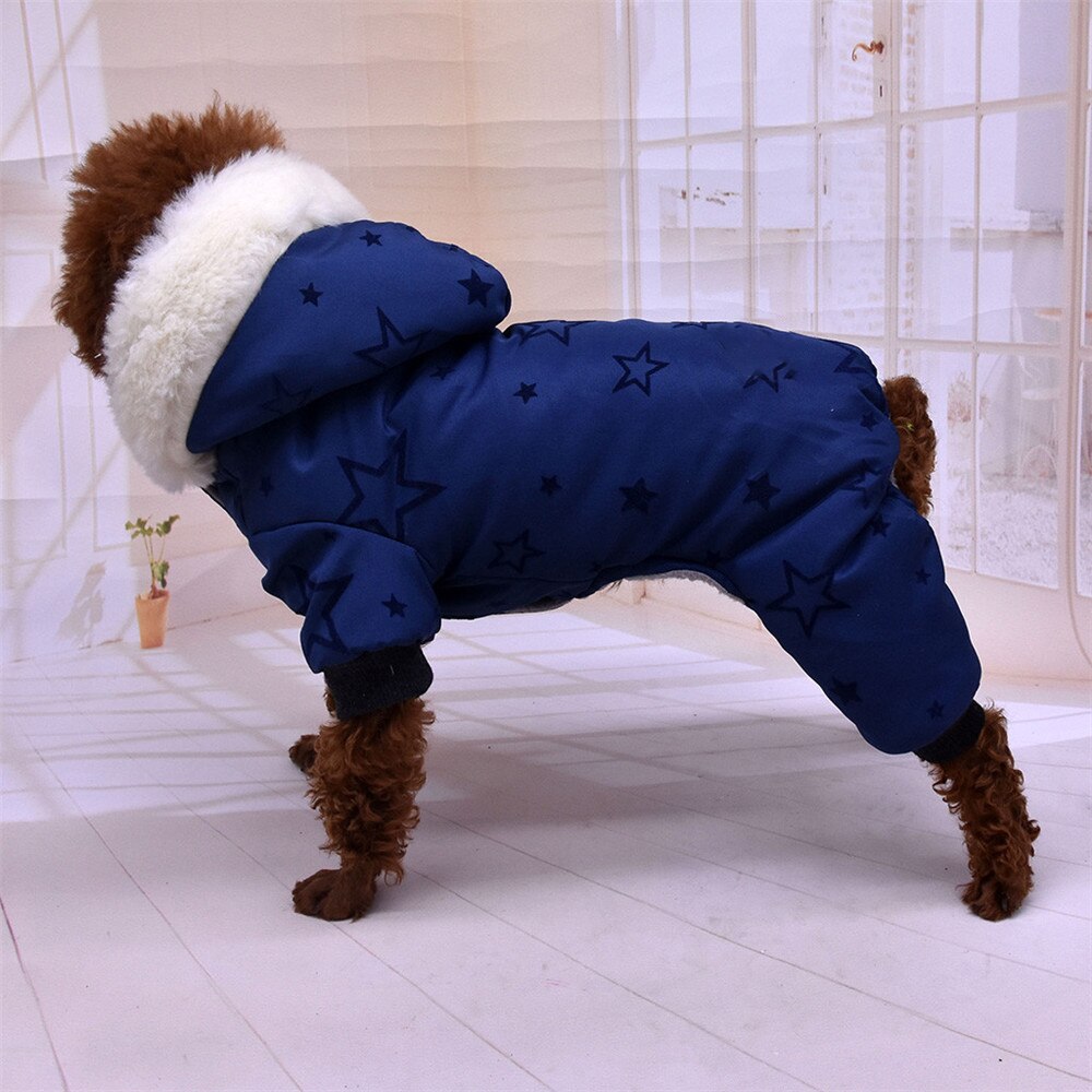 Hund Overall Pelz Hoodie Große Jacke Winddicht Pro... – Grandado