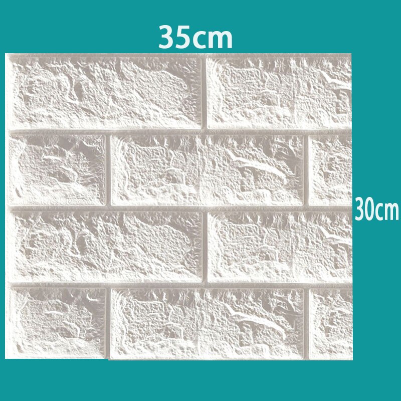 19Colors Waterproof 3D Wall Stickers Self-adhesive... – Vicedeal