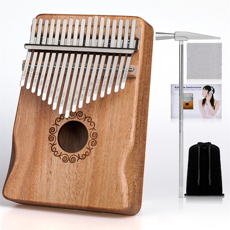 Kalimba 17 Keys Thumb Piano Finger Piano Wood Acac... – Vicedeal