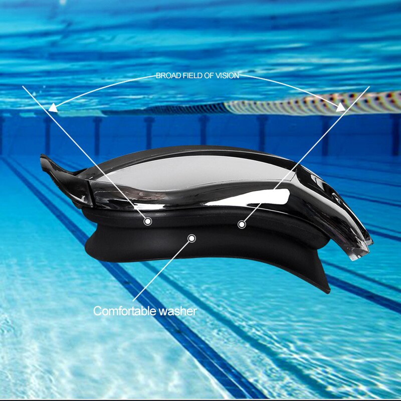 Adjustable Swimming Goggle Silicone Band Anti-Fog ... – Grandado