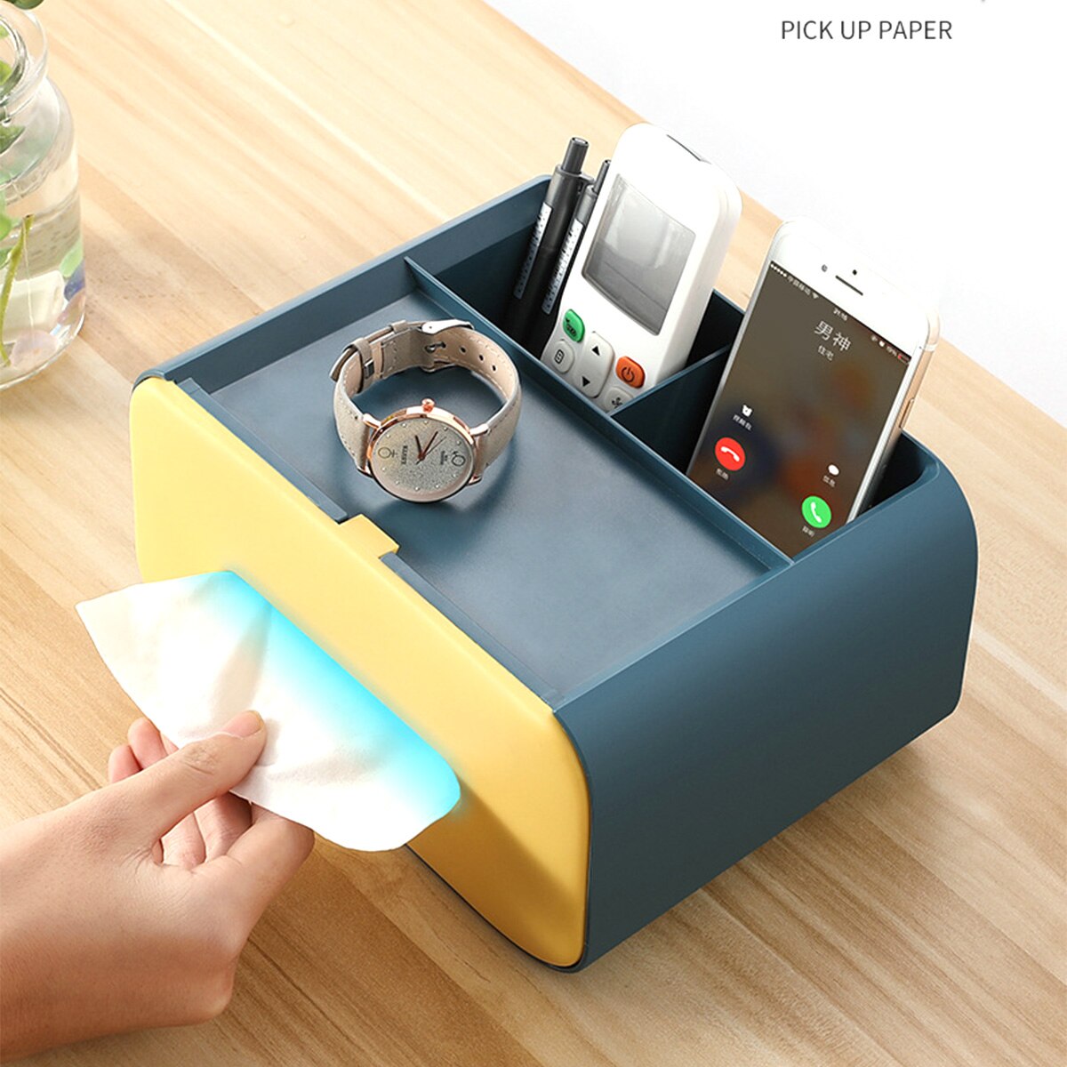 Universal Multifunctional Tissue Box ABS PP Separa... – Grandado