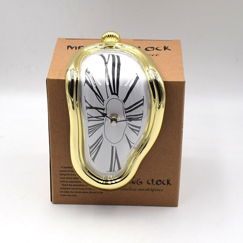 Seat Twisting Clock Melting Table Clock Right Angl... – Grandado