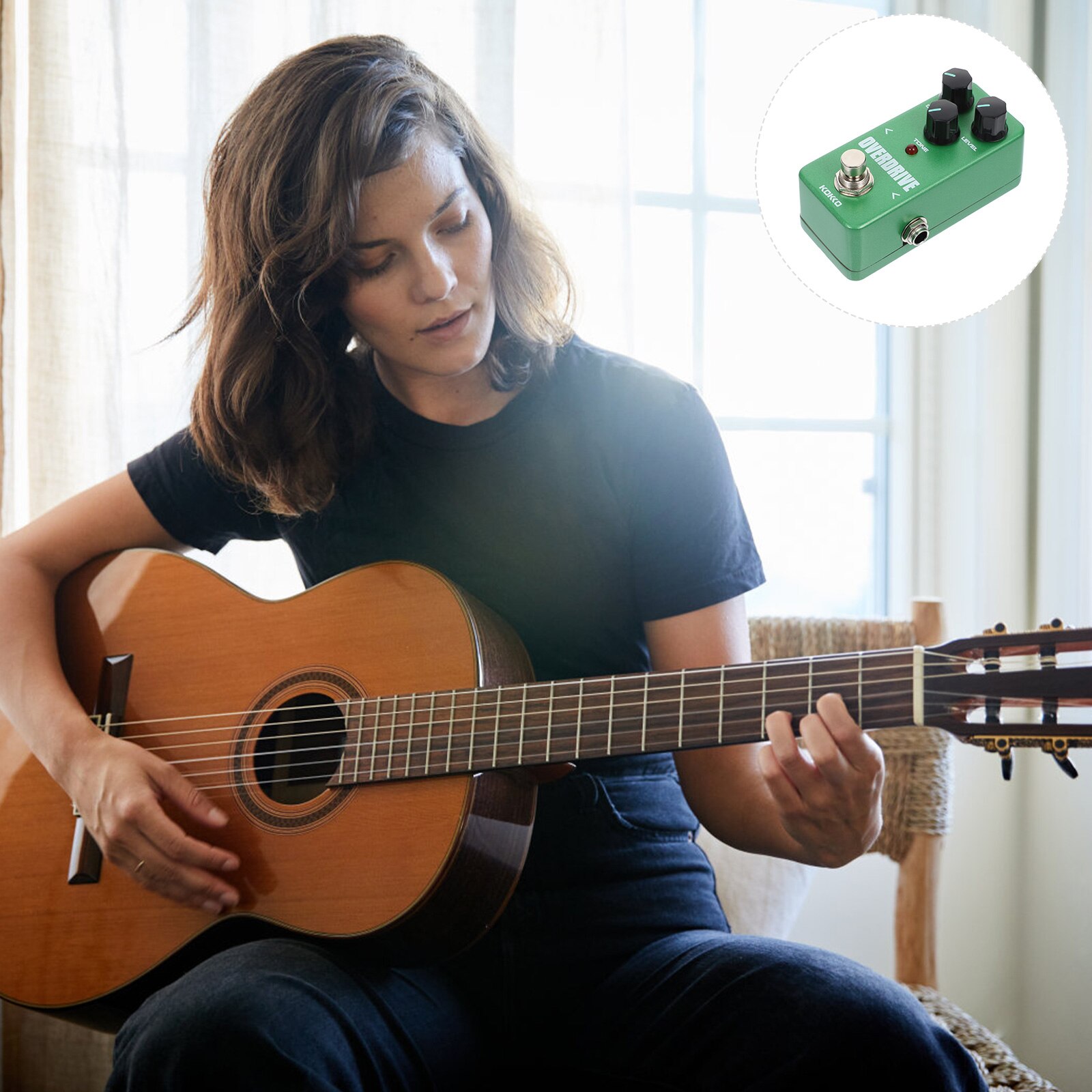 1 Set Over Drive Guitar Effector Guitar Pedal Effe... – Grandado