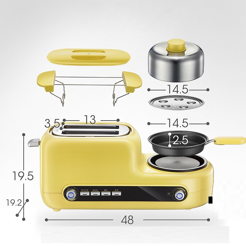DMWD Multifunctional Electric Breakfast Maker Auto... – Grandado