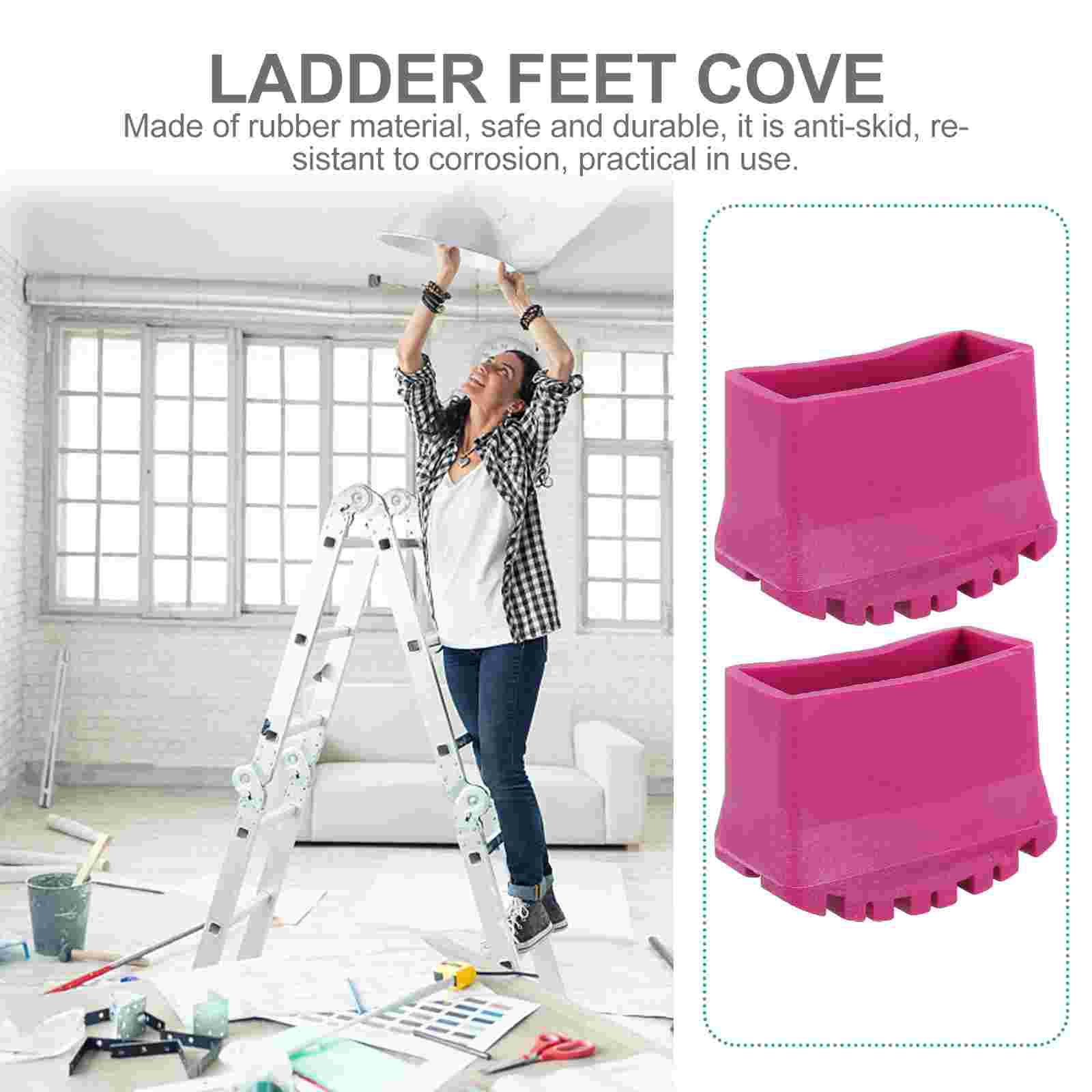 4pcs Folding Ladder Leg Covers Ladder Safety Non-s... – Grandado