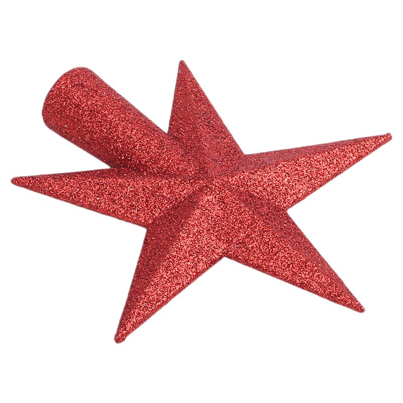 15 Cm 5 Angle Plastic Star Christmas Decorations M... – Grandado