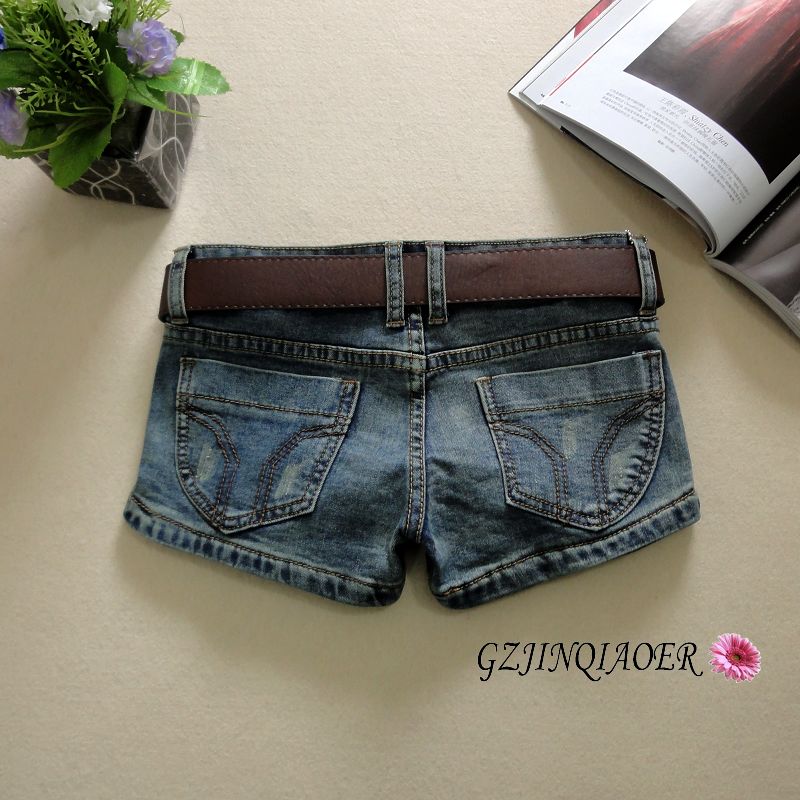 Summer Women's Denim Shorts Elastic Skinny Jeans L... – Grandado