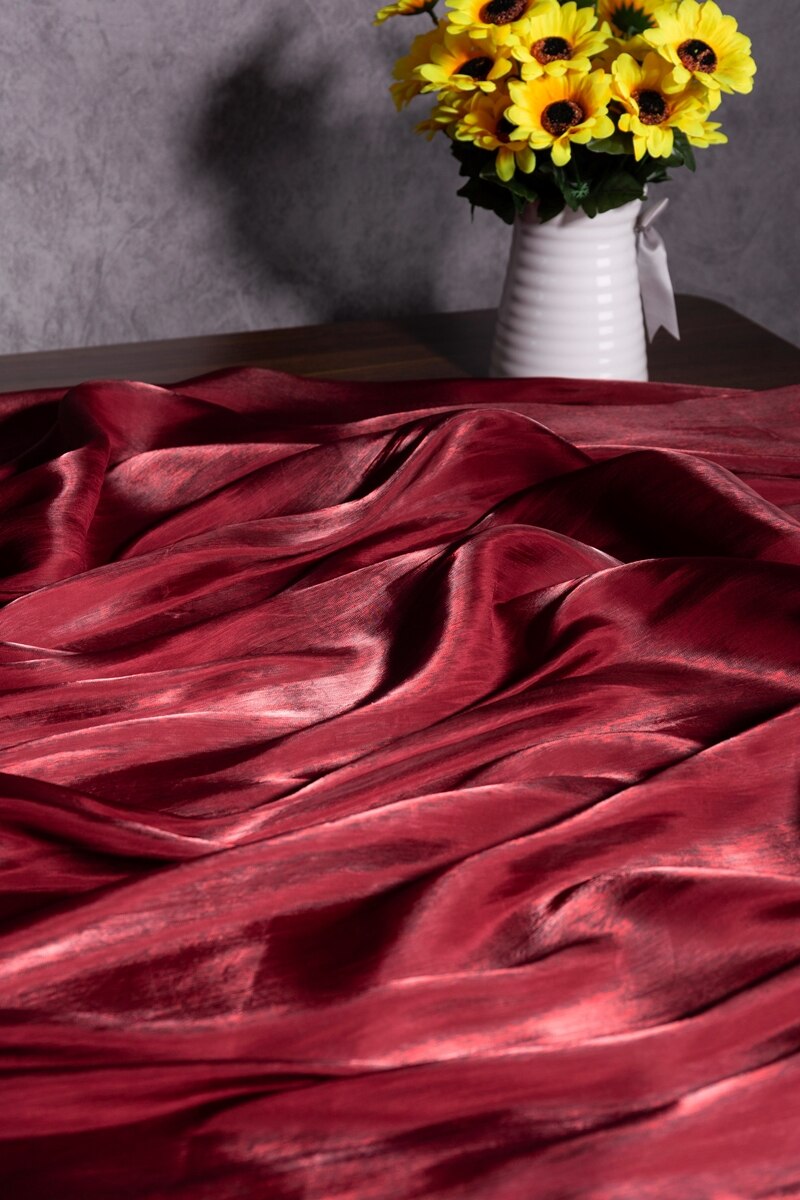 Crystal silk pearlescent fabric soft, bright and d... – Vicedeal