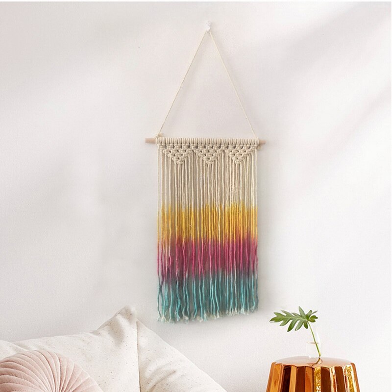 1PC Macrame Bohemian Tapestry Wall Hanging Chic Ge... – Grandado