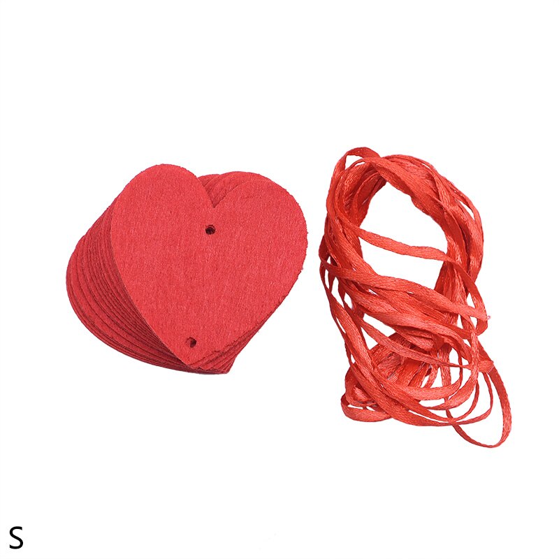 5 sæt (80 stk hjerte) bryllup dekorationer rødt hj... – Grandado