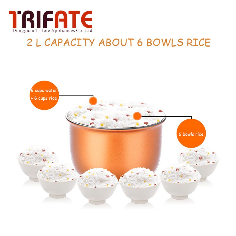 2L 400W intelligent automatic mini rice cooker mul... – Grandado