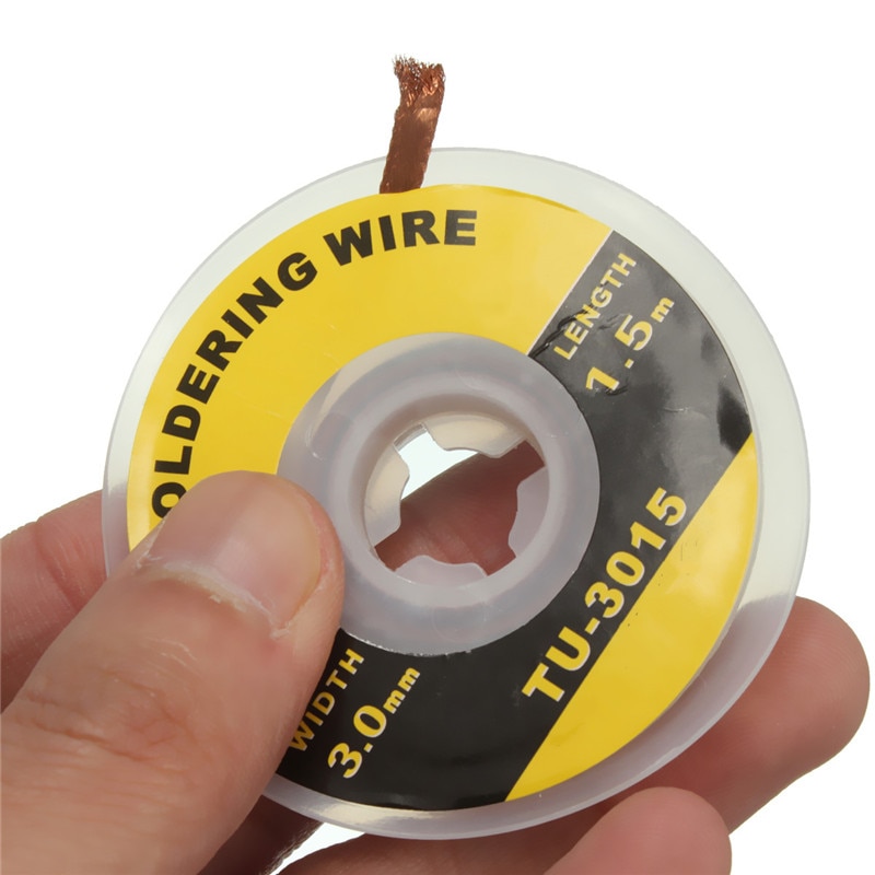 1pc 1,5 M 3mm Ablötgeflecht Solder Remover Docht B... – Vicedeal