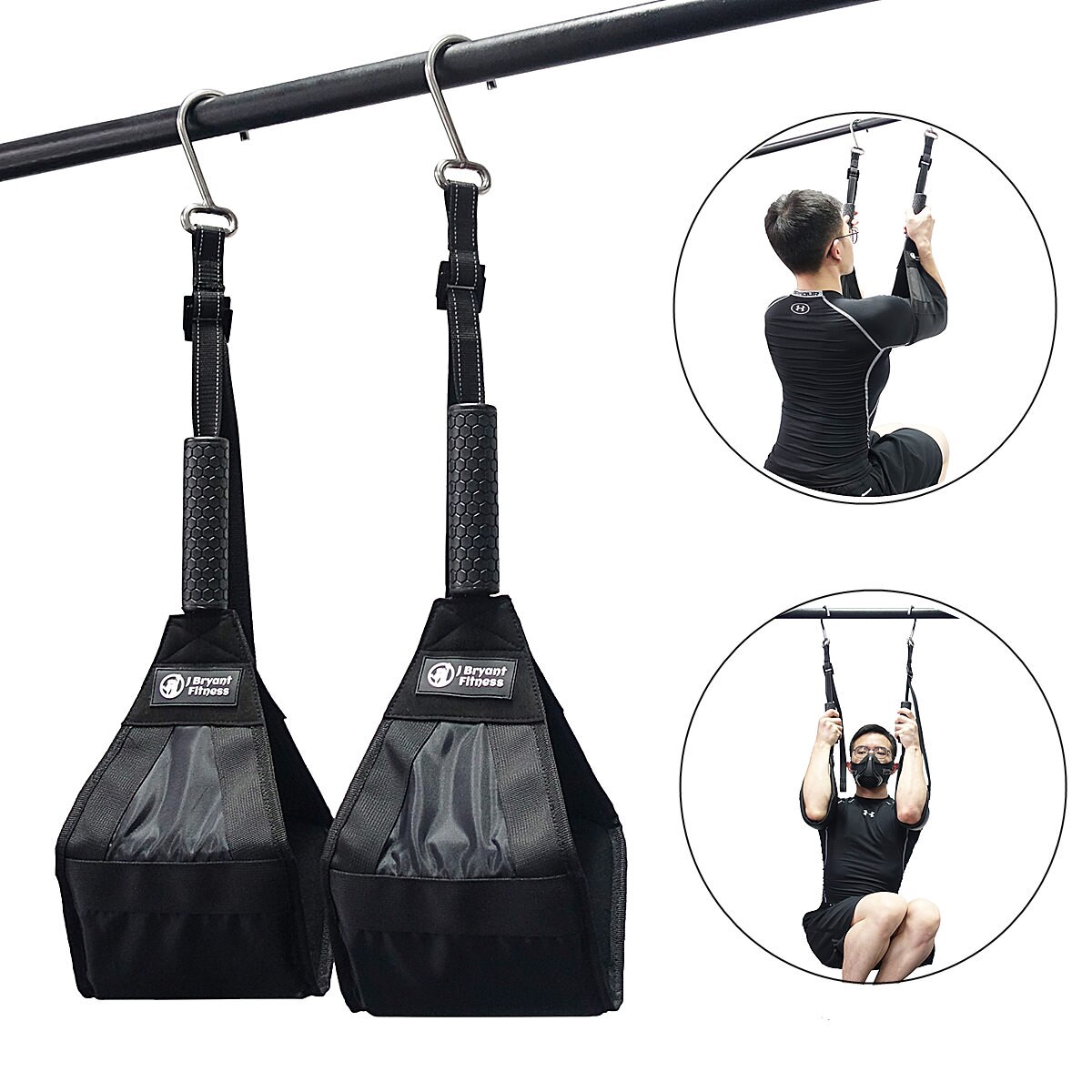 Fitness Hanging Ab Straps Abdominal Muscle Build A... – Vicedeal