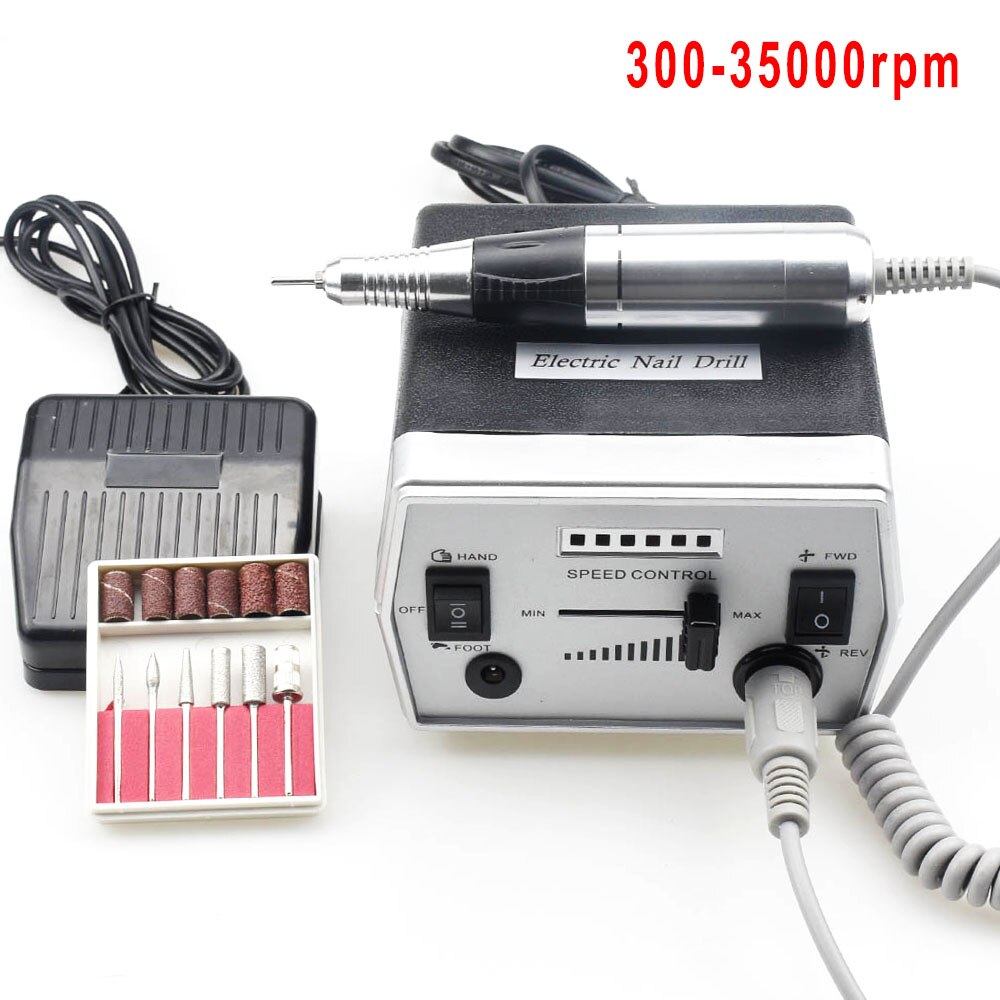 18W 30000RPM Electric Nail Manicure Machine Set fo... – Grandado