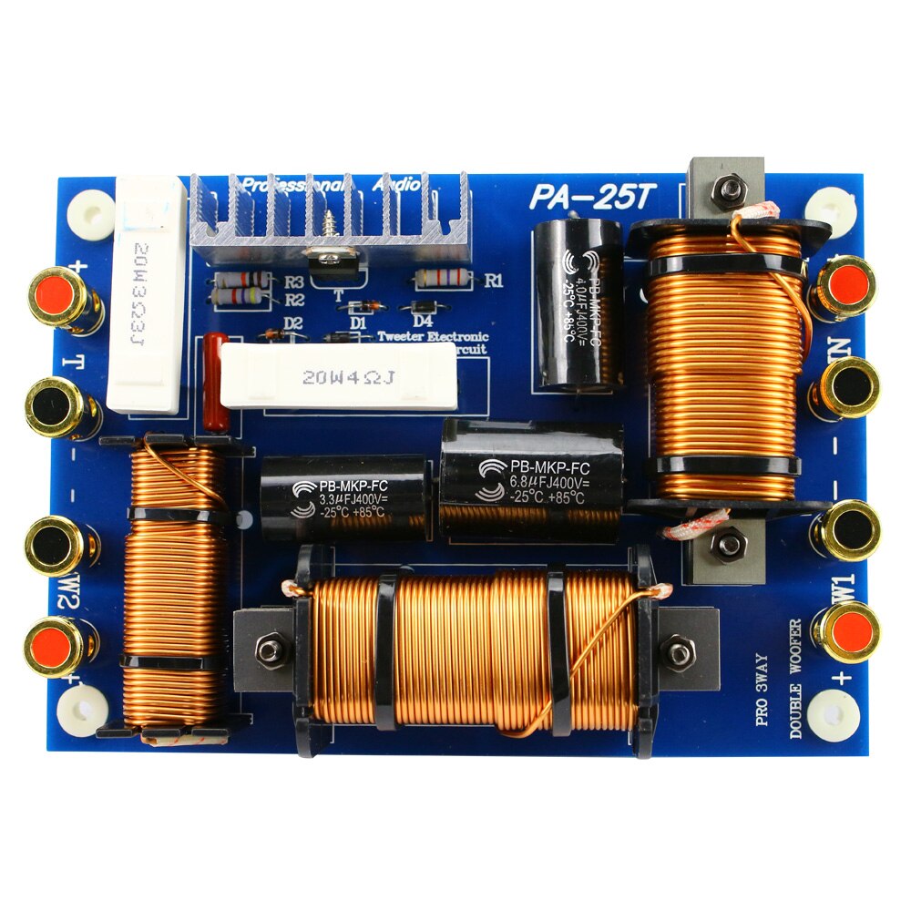 Ghxamp 1000W Dual Woofer+Treble Speaker Crossover ... – Grandado