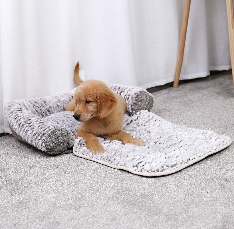 Pet Beds Sleep Warm Soft Sofas Puppy Blanket Chair... – Vicedeal