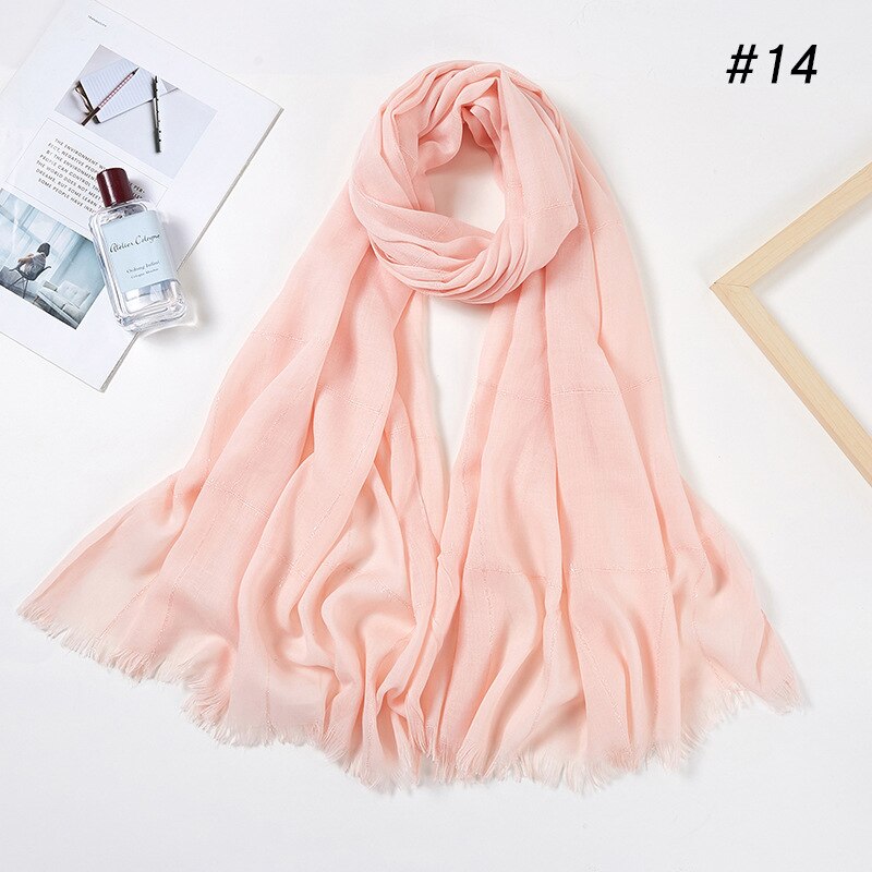 Classic Plaids Tartan Cotton Muslim Hijab Scarf fo... – Vicedeal