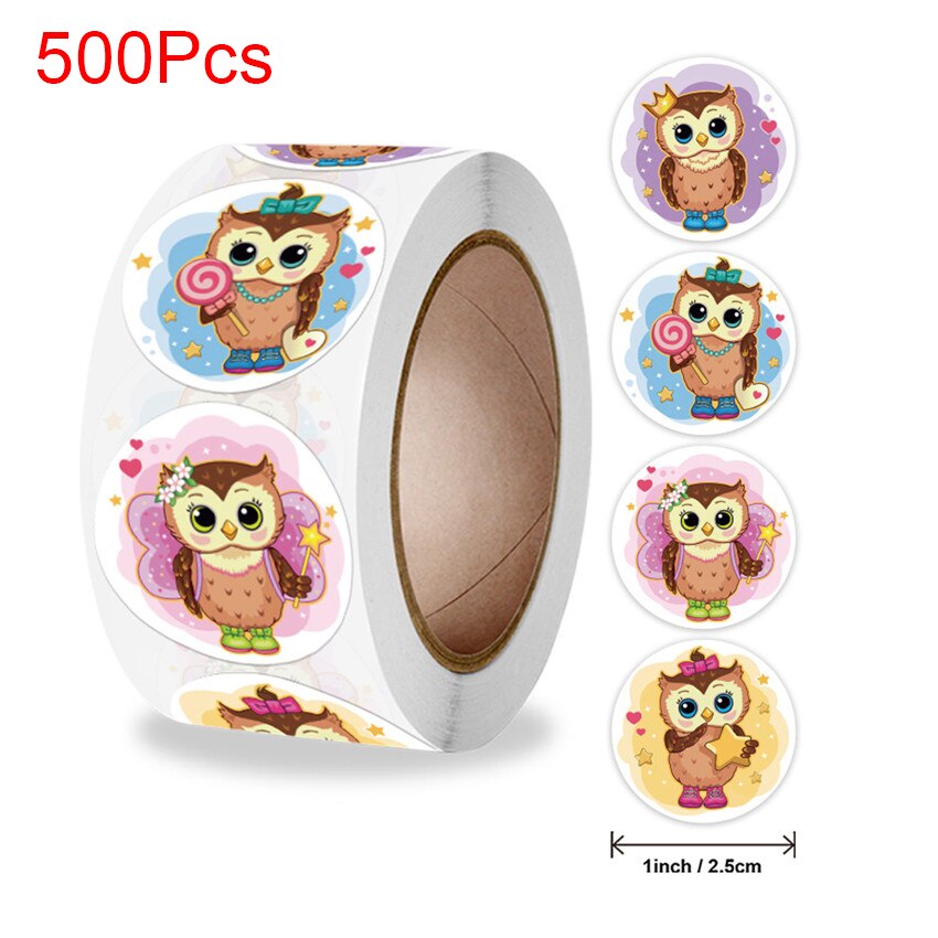 100-500Pcs Cartoon Animals Sticker for Kids Classi... – Grandado