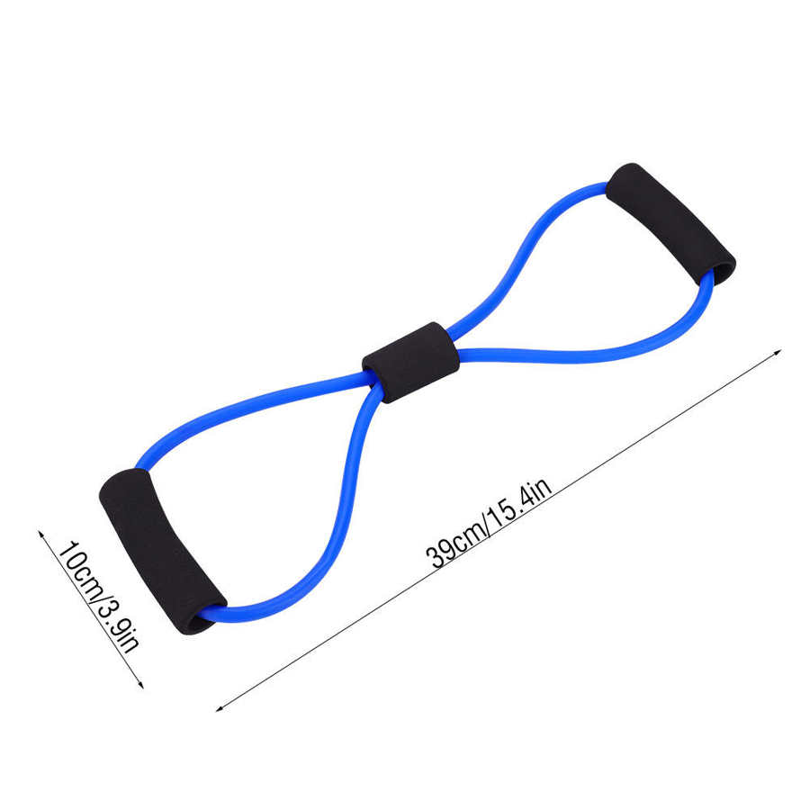 Resistance Stretch Rubber Training Rope Tube Worko... – Vicedeal