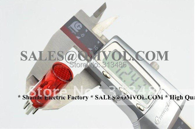 signal lamp LED indicator lamp DC12V AC220V red gr... – Grandado