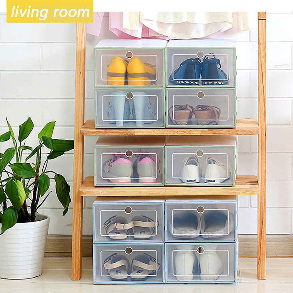 Portable 3pcs Shoes Storage Box for Home Organizat... – Vicedeal