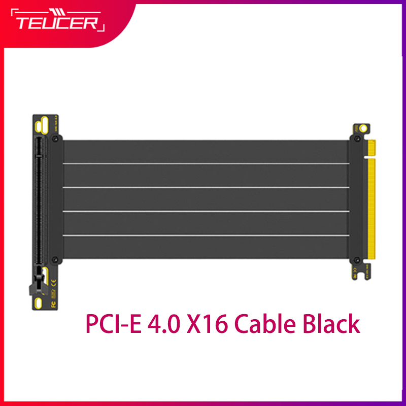 TEUCER PCIE 4.0 X16 Extension Cable PCI Graphics C... – Grandado