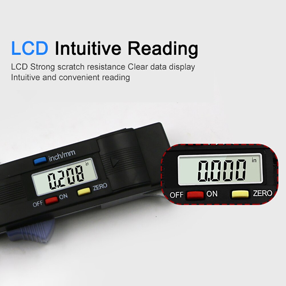 Portable Precise Digital Thickness Gauge Meter Met... – Vicedeal