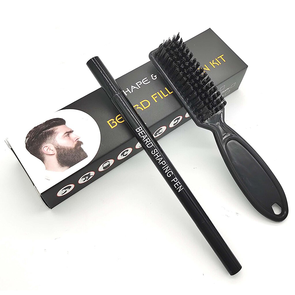 2 in 1 Hair Moustache Beard Filler Pen Sharpen &am... – Vicedeal