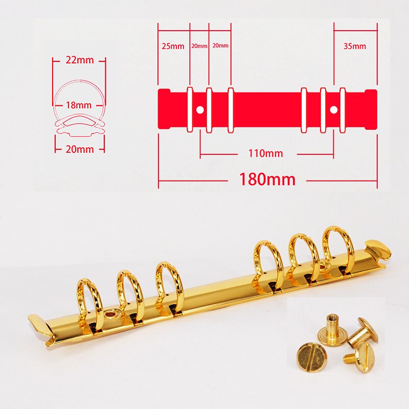 Metal Binding Clips Notebook Binder Clip Loose-lea... – Grandado