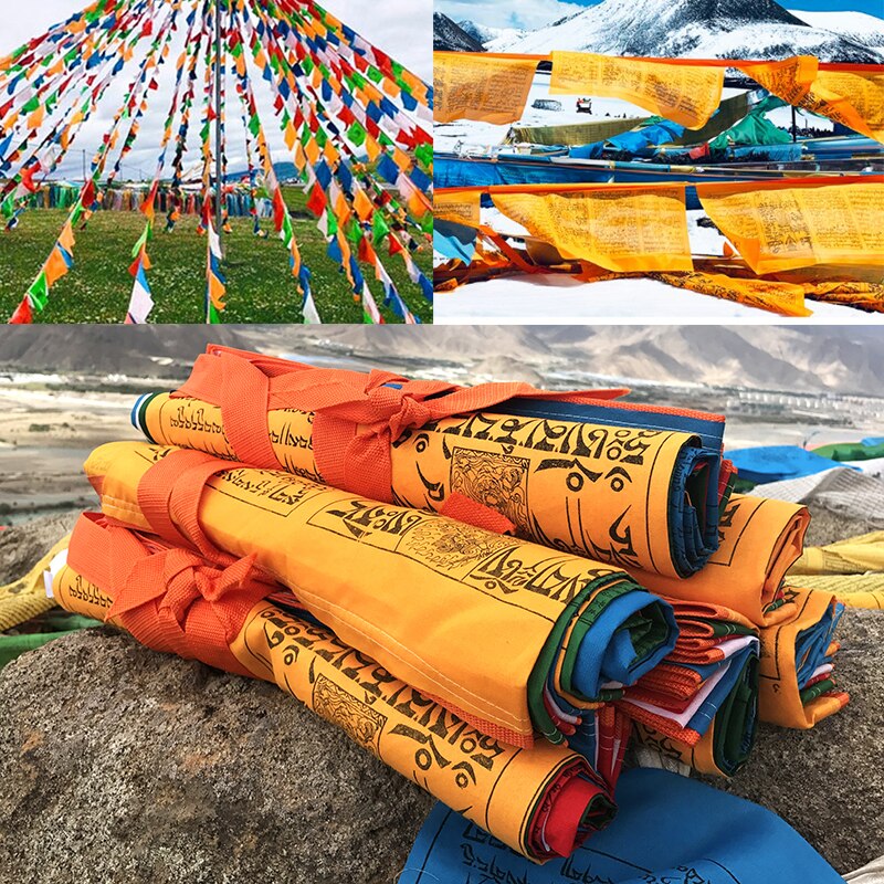 1 Set 20pcs Tibetan Buddhist Prayer Flags 5 Differ... – Vicedeal