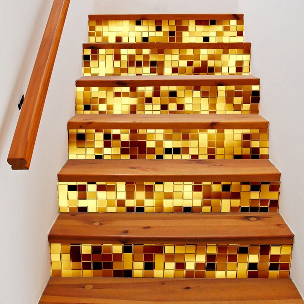 Personality Staircase Steps Stickers Riser Floor S... – Grandado