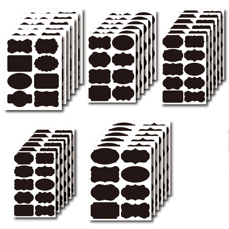 Keuken Flessen Label Stickers Organizer Wit Marker... – Vicedeal