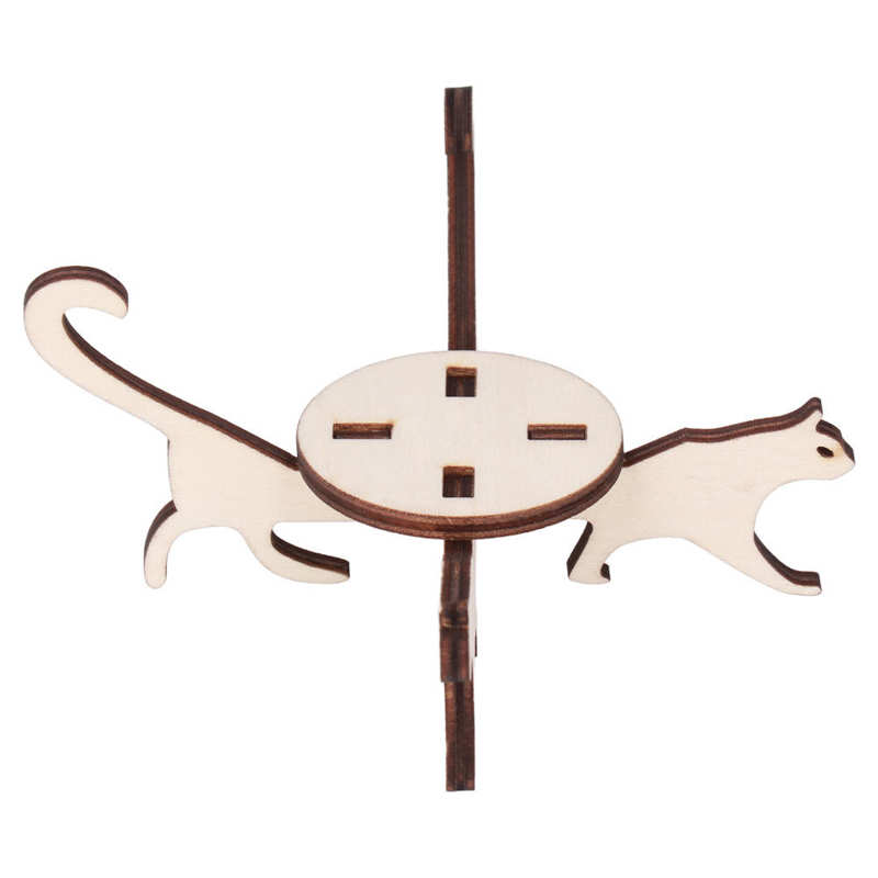 Wood Flower Potted Holder Cat Shape Flower Pot Hol... – Vicedeal