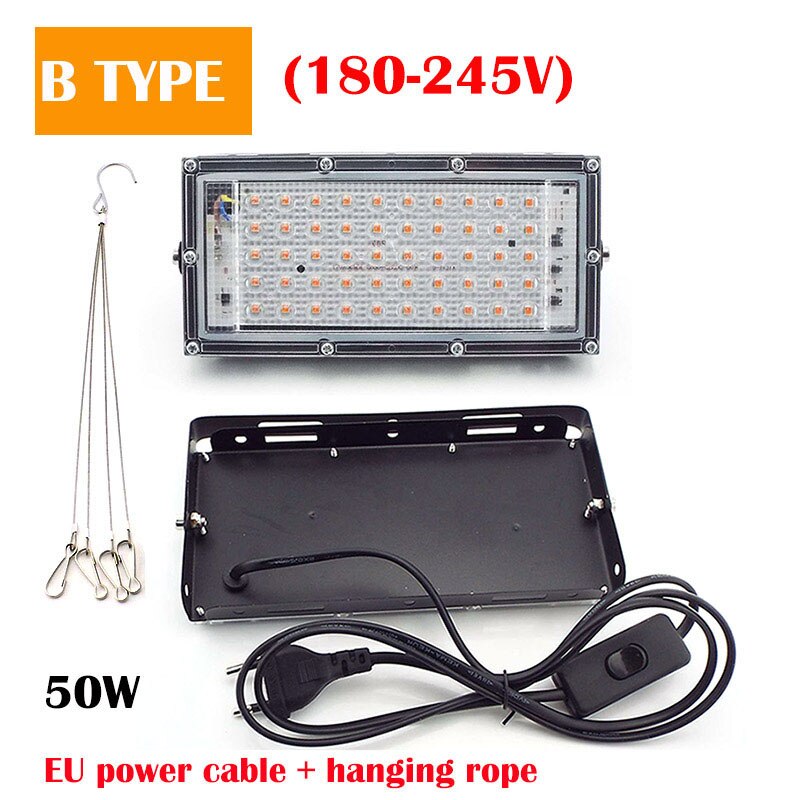 50W Volledige Spectrum Led Plant Bloem Grow Light ... – Vicedeal