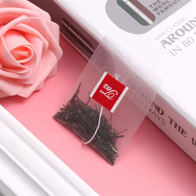 100pcs/Lot Nylon Empty Pyramid Tea Bag Tea Infuser... – Grandado