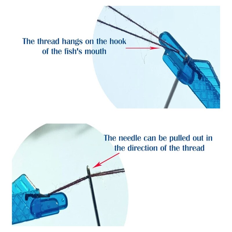 Fish Type Needle Threader 3PCS Wire Loop DIY Simpl... – Vicedeal