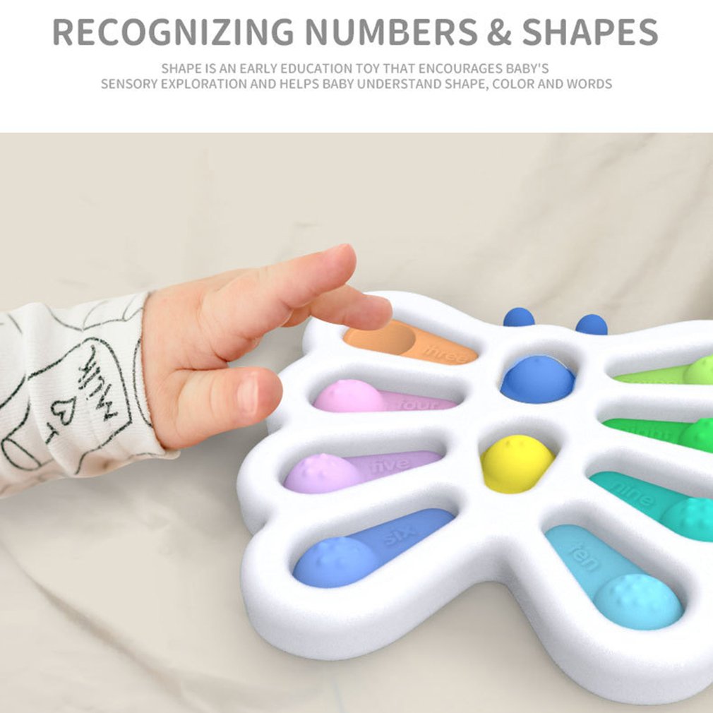 Kid Fidget Toys Antistress Dimple Sensory Toys Sil... – Grandado