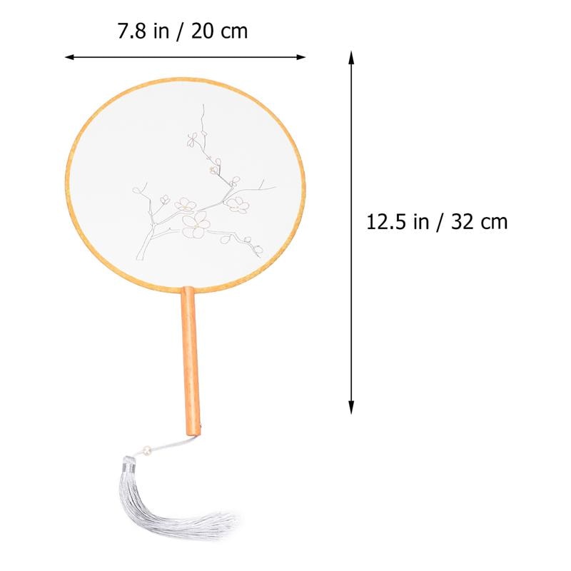 Embroidery Silk Fan Kit Chinese Fan Making Materia... – Grandado