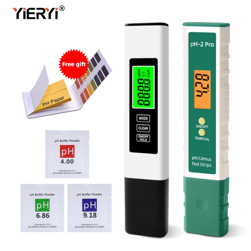 2 Pçs/set Portátil Digital Temperatura EC TDS Medi... – Vicedeal