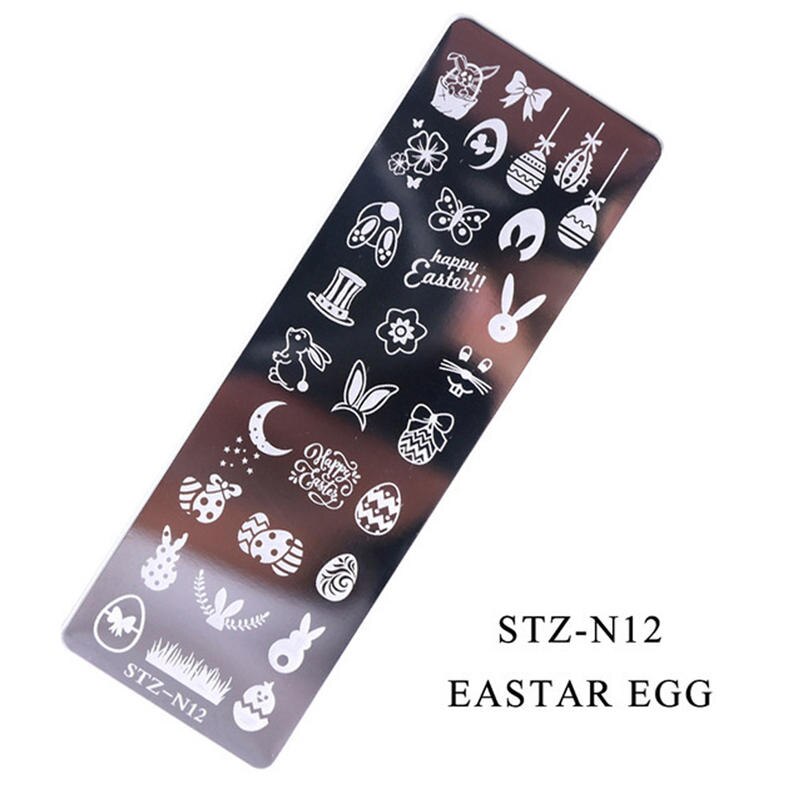 1Pcs Nail Stamping Plates Set Polish Transfer Sten... – Grandado