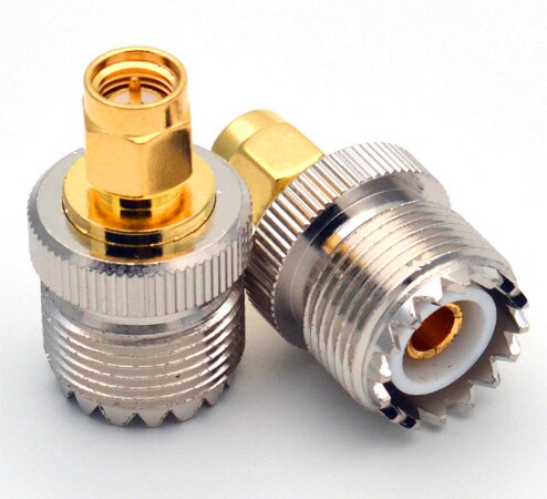 2pcs UHF SO-239 SO239 Female to SMA Male Plug Conn... – Grandado