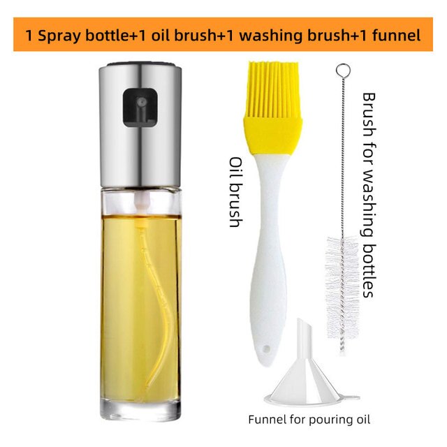 Keuken Set Olie Dispenser Barbecue Glas Mengen Kru... – Grandado