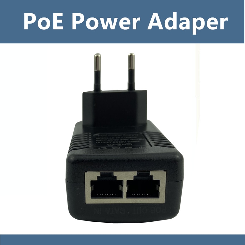 48V 0.5A RJ45 Poe Schakelaar Voeding Charger Adapt... – Vicedeal