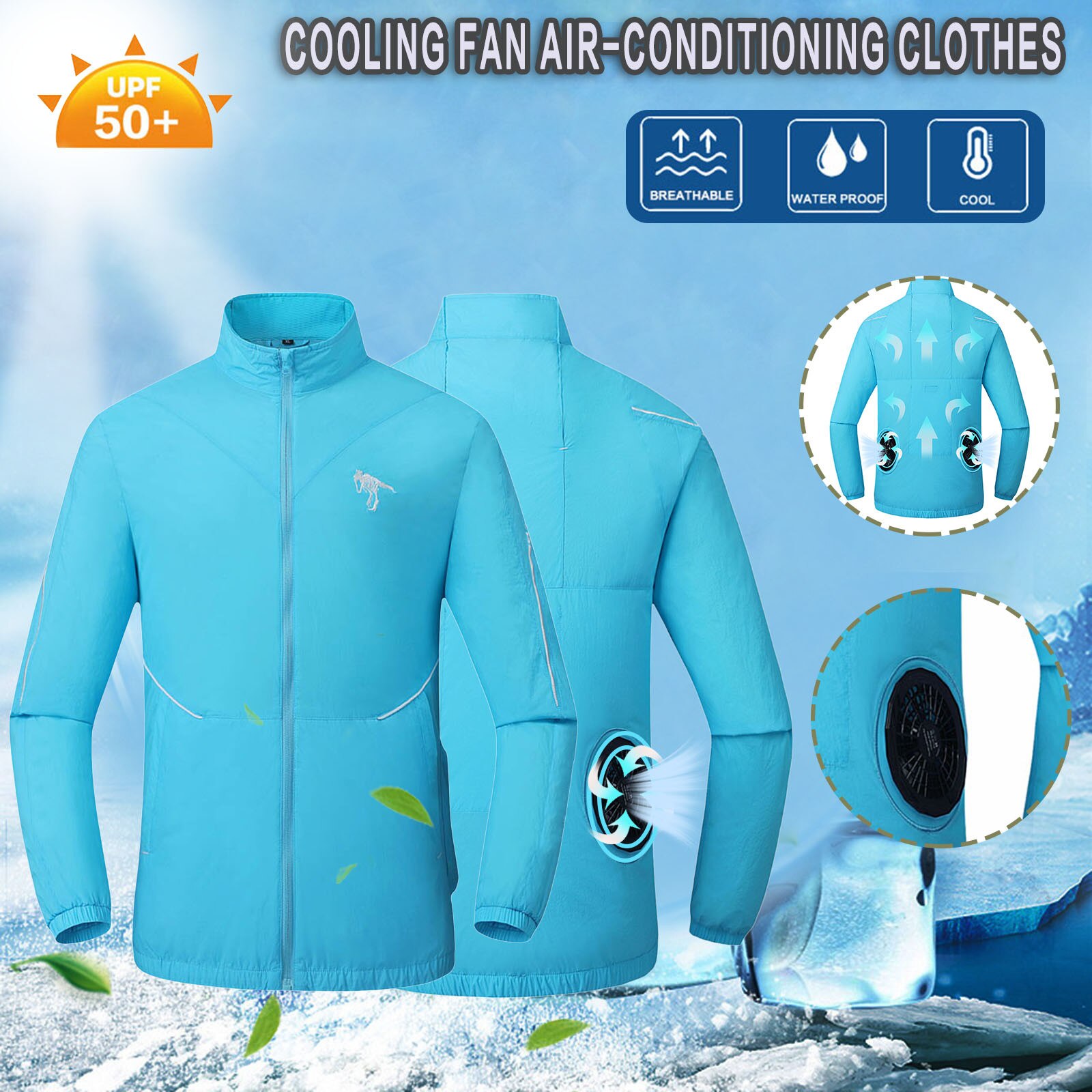 Summer Cooling Fan Air Conditioning Heatstroke Out... – Grandado